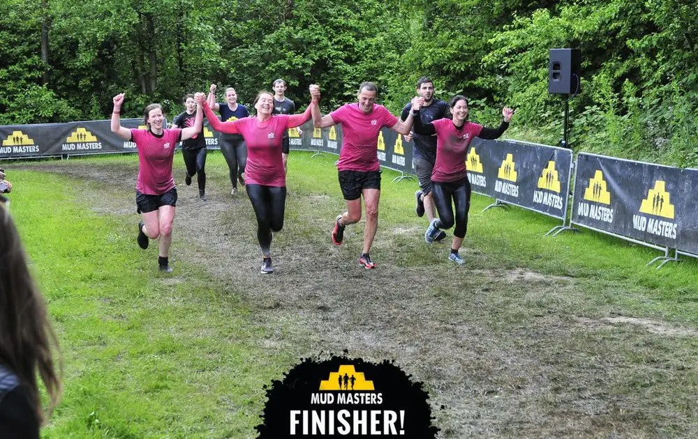 Magentatoppers bij de Mud Masters - Werken bij Magentazorg